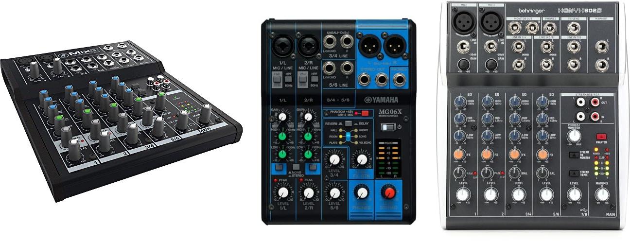 Top 5 Analog Mixers: Your Guide to the Best Audio Mixing