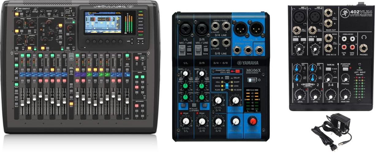 Top 5 Compact Digital Mixers: Reviews and Buying Guide for You