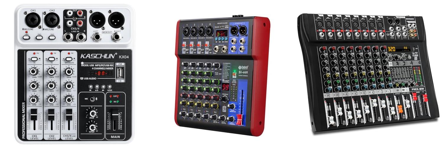 Top 5 Digital Mixers For Home Studio: A Detailed Review & Guide