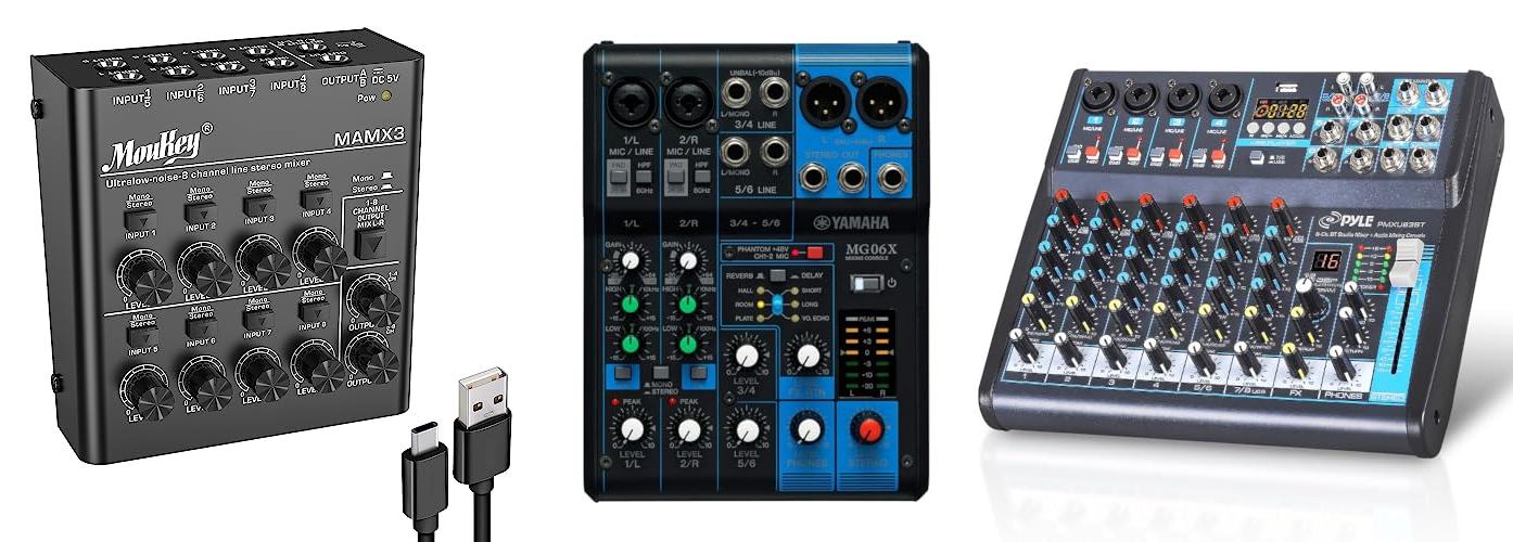 Top 5 Live Performance Audio Mixers: Your Essential Guide