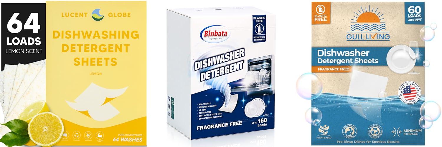 Best Dishwasher Sheets: Our Top 5 Picks for Spotless Cleaning