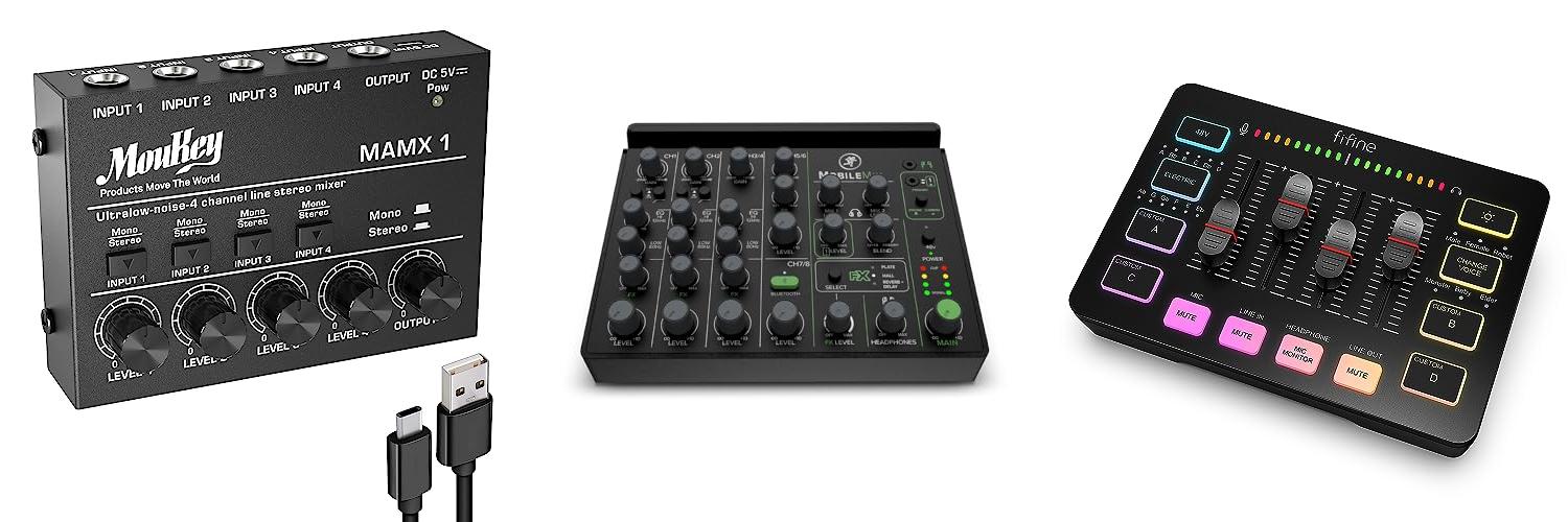 Top 5 Portable Audio Mixers: Your Buying Guide