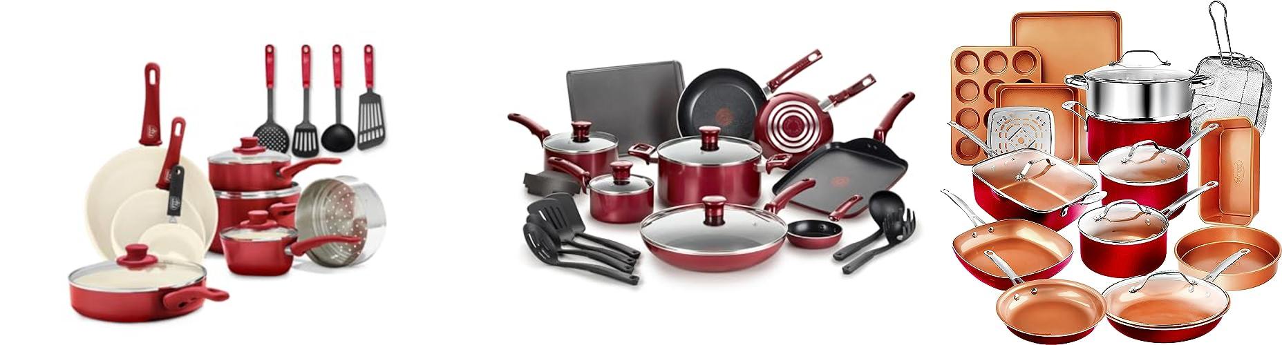 Best Red Cookware Set - Top 5 Picks & Review