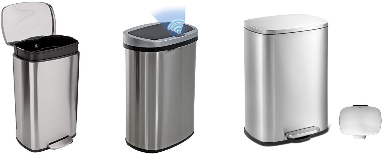 Top 5 Stainless Steel Kitchen Garbage Cans Reviewed